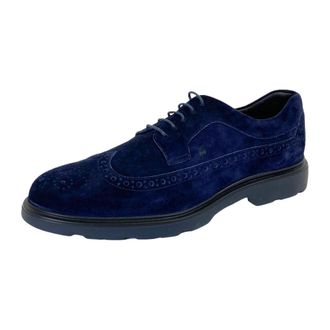 Hogan H393 Nuovo Derby Bucature - - Shoes - Herren - Blau - 40 1/2 EU