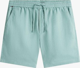Tommy Hilfiger Short chino Dover en lin m&eacute;lang&eacute;