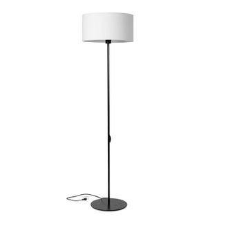 Decorwelt Stehleuchte Stehlampe Metall Wohnzimmer Weiß Bodenlampe Standleuchten Industrial Beleuchtung Lampe Esstischlampe Esszimmer Schlafzimmer
