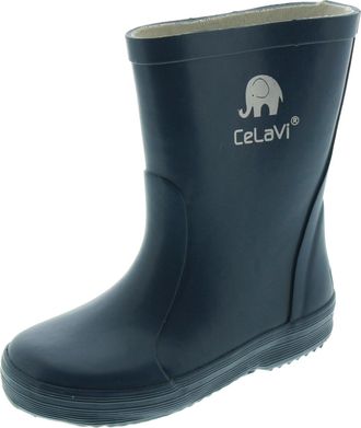 CeLaVi Unisex Kinder Basic Wellies Solid, Blau, 23 EU