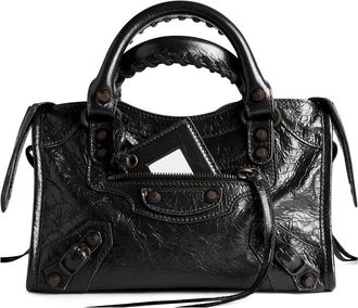 Balenciaga Mini Le City Lambskin Tote Bag