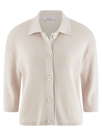 Peter Hahn Strickjacke 3/4-Arm Peter Hahn beige