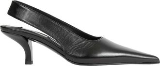 Toteme Classic Leather Slingbacks