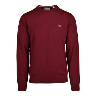 GANT Pullover mit Rundhalsausschnitt - - Knitwear - Herren - Lila - S
