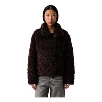 Marc O'Polo Teddyjacke - - Jackets - Damen - Braun - S