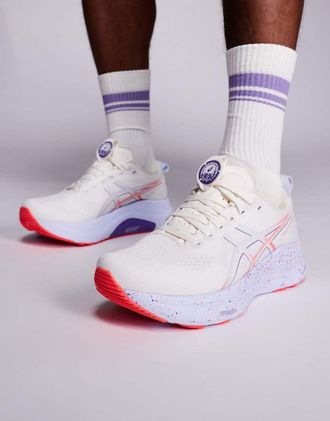 Asics Gel-Kayano 32 Tokyo - Baskets de course - Crème et violet edo-Blanc