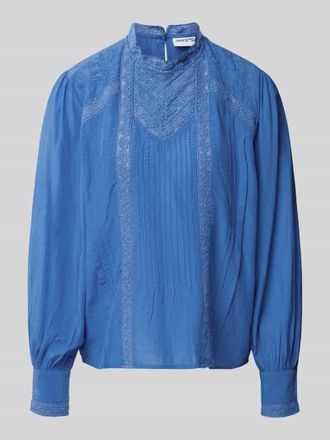 Jake*s Casual Langarmbluse mit Spitzendetails