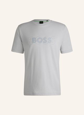HUGO BOSS T-Shirt Tee Dropneedle Regular Fit grau