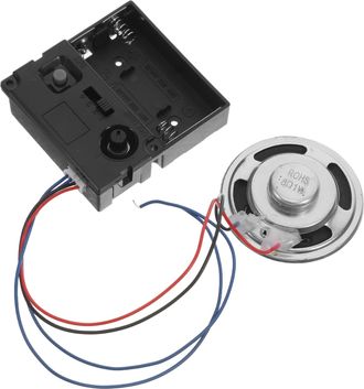 BESPORTBLE IWOWHERO Spieluhrwerk mit Lautsprecher St&uuml;ndlichem Glockensignal Ger&auml;uschlosem Uhrwerk f&uuml;r Wanduhren Kunststoff mit Automatischer Nachtabschaltung Ers