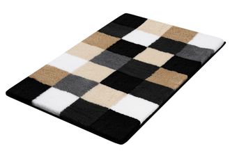 Kleine Wolke 5426926225 Badteppich Caro 70 x 120 cm schwarz