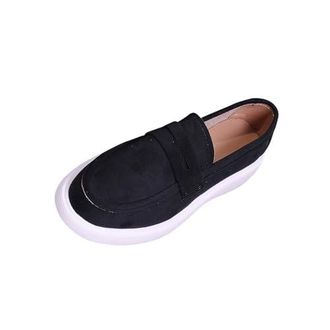 Generic Mocassins larges pour femme - Bout rond - &Eacute;l&eacute;gantes - Classiques - Polyvalentes - Respirantes - Confortables - &Agrave; enfiler - Chaussures d&eacute;contract&eacute;es - 