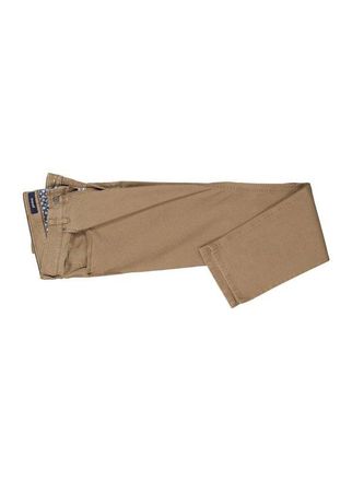 Gardeur Herren Hosen beige Baumwoll-Stretch