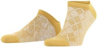 Burlington Carrington M Sn coton fantaisie 1 paire, Chaussettes basses Homme, Jaune Sun 1312, 40-46