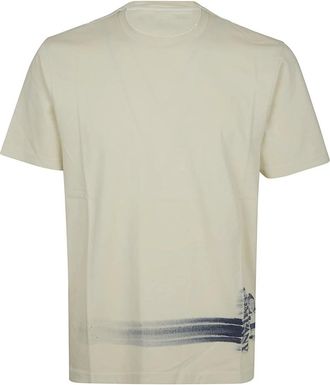 C.P. Company C.p. Company, Homme, Tops, Beige, Taille: L T-shirt 20Cmts293A