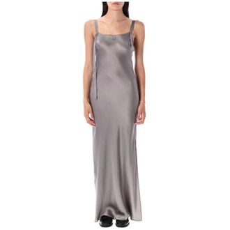 The Garment Femme, Robes, Gris, Taille: 38 FR Catania Silk Maxi Slip Dress