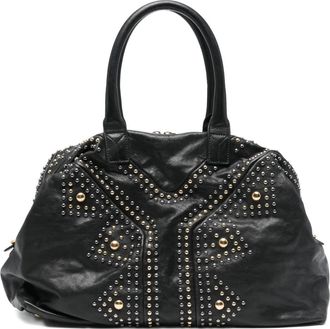 Saint Laurent sac cabas Easy Rock (années 2010) - Noir