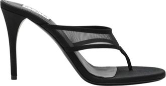 Alaia Infra Sandales 90 - Femme - Chaussures - Noir - Taille: 36 EU