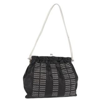 Miu Miu Pre-owned Ledertasche - - Pre-owned - Damen - Schwarzk - ONE SIZE