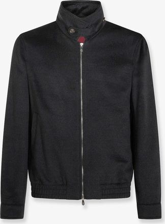 Brunello Cucinelli Virgin wool jacket with zip - BRUNELLO CUCINELLI - gender_Man