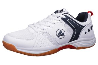 Jako Unisex J-MS AD Court Sportschuh, White/dk Navy, 44 EU