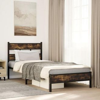 vidaXL Cadre de lit sans matelas avec t&ecirc;te de lit 80x200 cm vidaXL
