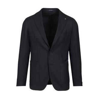 Tagliatore Montecarlo Blazer - - Jackets - Herren - Blau - L