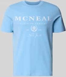Mc Neal T-Shirt mit Label-Print und Rundhalsausschnitt