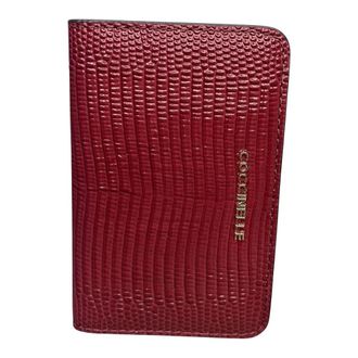 Coccinelle Metallic Soft Wallet - - Accessories - Damen - Rot - ONE SIZE