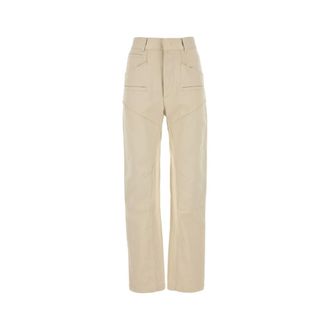 Isabel Marant Straight Hosen - - Trousers - Damen - Beige - 2XS