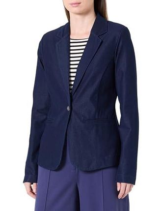 Ichi Ihkate Denim BL Blazer daffaires décontracté, 900000556/Dark Blue, L Femmes