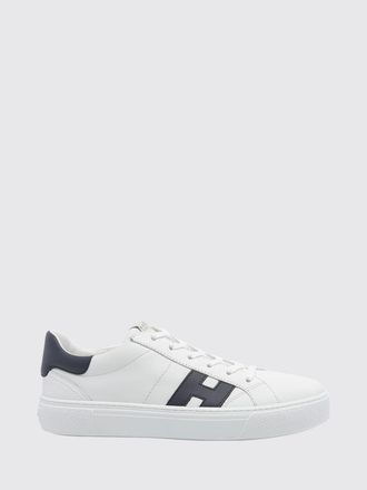 Hogan Crosswind Sneaker aus glattem Kalbsleder mit H-Logo