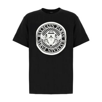 Balmain T-Shirt - - Tops - Herren - Schwarzk - S