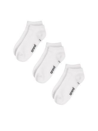 Sprandi Kurze Socken 0WB-002-AW23 (3-pack) Wei&szlig;