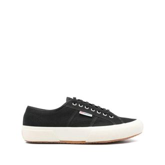 Superga Schwarzer Sneaker mit Runder Spitze - - Shoes - Herren - Schwarzk - 42 EU