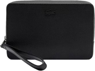 Lacoste Homme, Sacs, Noir, Taille: ONE Size Chantaco Zip Pouch