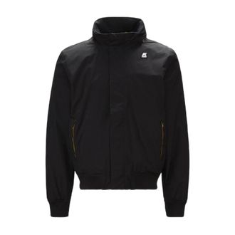 K-Way Ripstop Marmotta Jacke - - Jackets - Herren - Schwarzk - 3XL