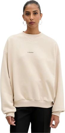 La Mania SweaT-shirt Milkshake - Femme - Sweatshirts et sweats &agrave; capuche - Beige - Taille: 36/38 FR