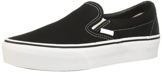 Vans Damen Classic Slip-on Platform Slip On Sneaker, Schwarz (Black Blk), 42 EU