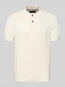 Christian Berg Slim Fit Poloshirt mit Strukturmuster