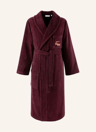 Lacoste Bademantel Lrene rot