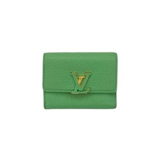 Louis Vuitton Portefeuille Pre-owned - Femme - Pre-owned - Vert - Taille: ONE Size