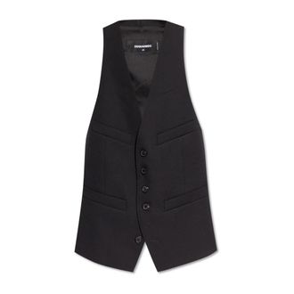 Dsquared2 Wollweste - - Suits - Damen - Schwarzk - S