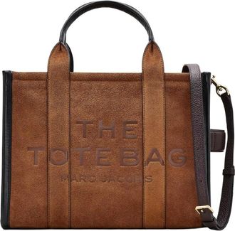 Marc Jacobs Femme, Sacs, Orange, Taille: ONE Size The Suede Medium Tote Bag