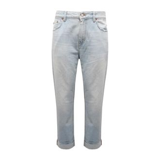 Department Five High-Waist Denim Hose- Made in Italy - - Jeans - Damen - Blau - W26