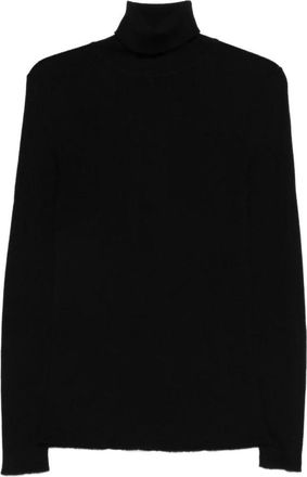 Sunflower Homme, Pulls, Noir, Taille: L Pull Col Roul&eacute; C&ocirc;tel&eacute;