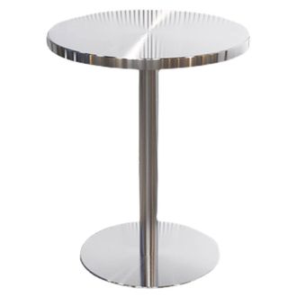 Generic Kleiner runder Beistelltisch, ideal f&uuml;r kleine R&auml;ume, leicht zu montierender Akzenttisch f&uuml;r Wohnzimmer, Schlafzimmer und B&uuml;ro