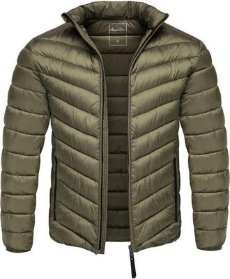 Amaci & Sons Steppjacke TORONTO Steppjacke Herren gefütterte Outdoor Basic Übergangsjacke