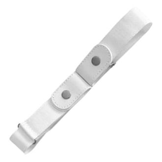 Generic Ceinture &eacute;lastique, sangle de taille invisible r&eacute;glable | Ceinture de taille pour homme, travail, d&eacute;contract&eacute;, travail, maison, voyage, trajet, blanc,