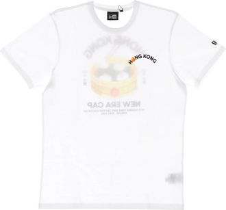 New Era Food Pack Tee - - Tops - Herren - Wei&szlig; - L