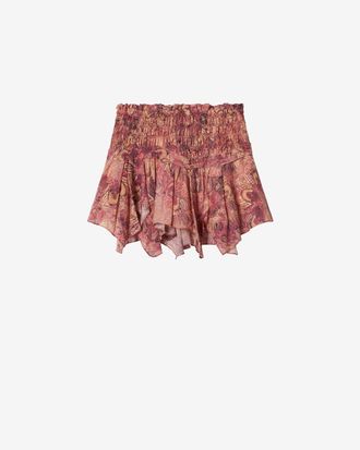 Isabel Marant Rock Ceiva - Damen - Rosa - Gr&ouml;&szlig;e 34 - Isabel Marant - Sommerkollektion F&uuml;r Damen - Neue La Riviera Capsule Collection